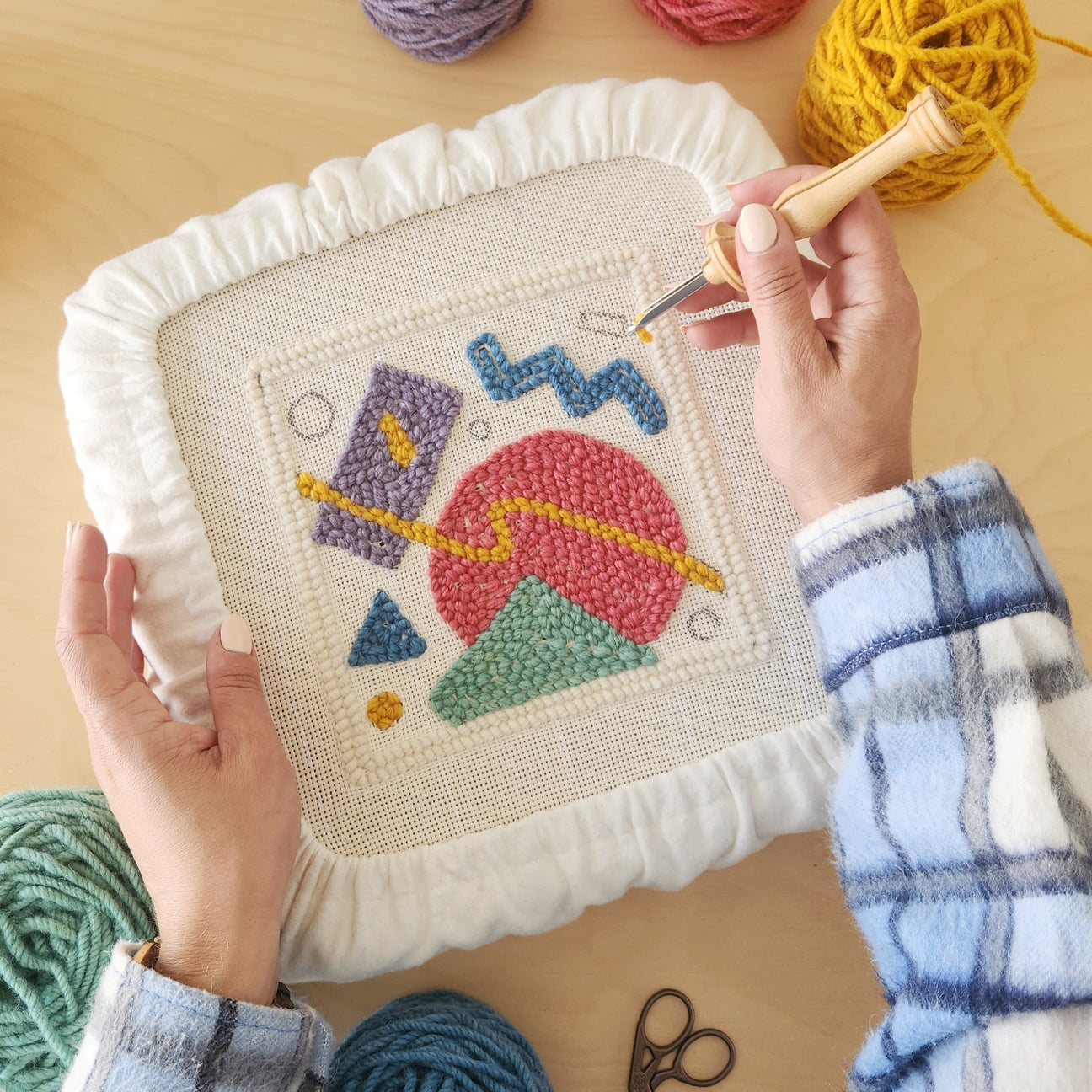 Patterns for Punch Needle Rug Hooking, Punch Embroidery & Tufting ...