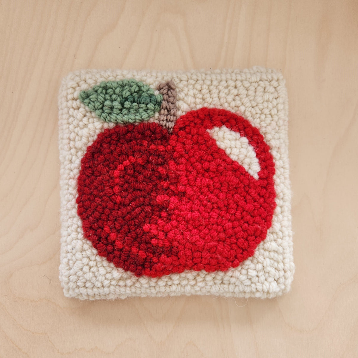 An Apple a Day - PDF Punch Needle Pattern by Punch Needle World