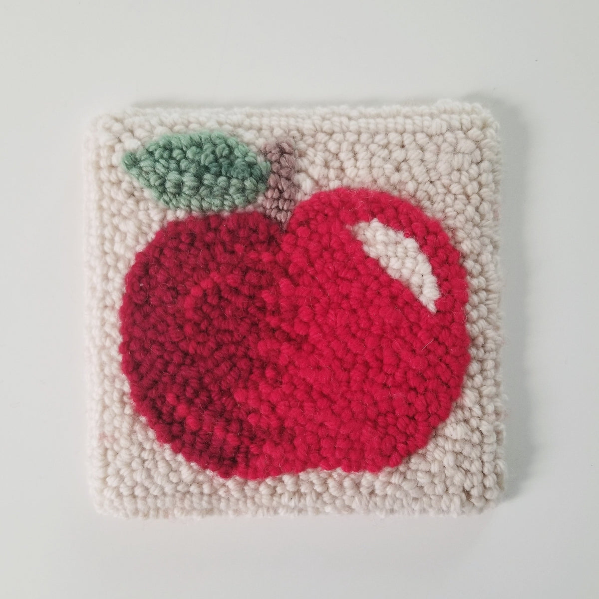 An Apple a Day - PDF Punch Needle Pattern by Punch Needle World