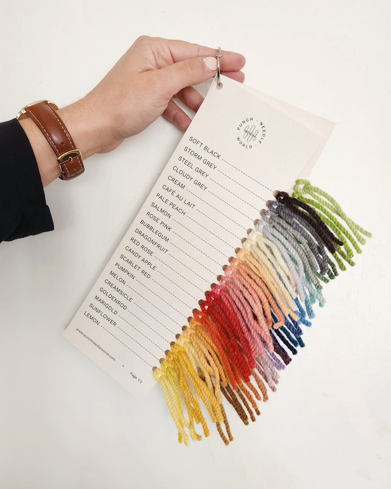 Punch Needle World - 100% New Zealand Wool Rug Yarn