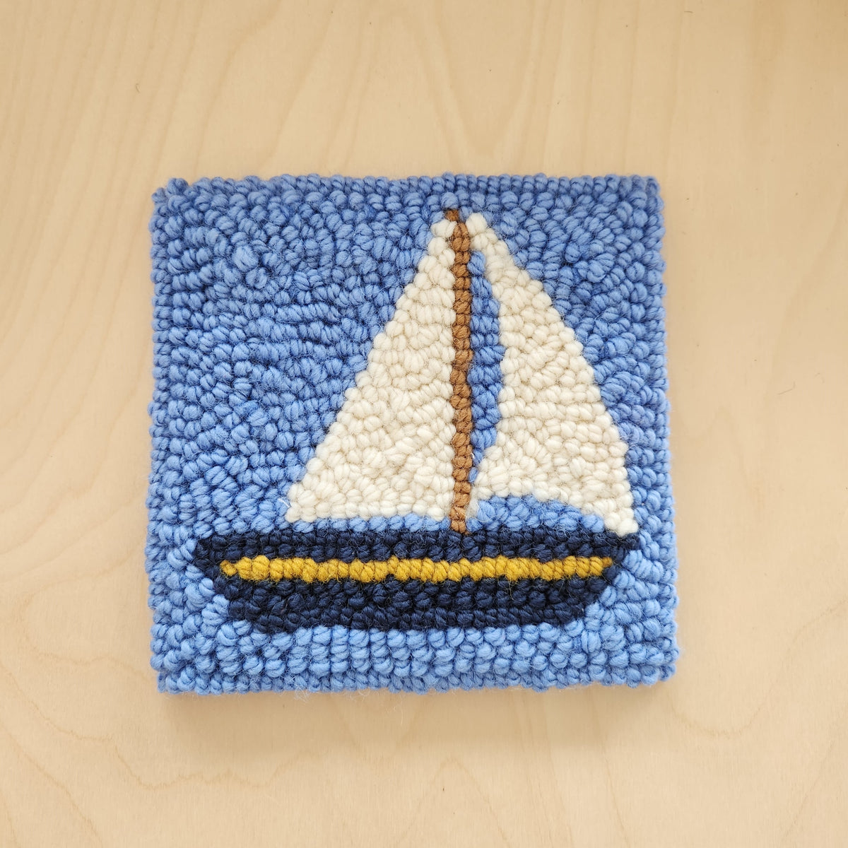 Sail Away - PDF Punch Needle Pattern by Punch Needle World