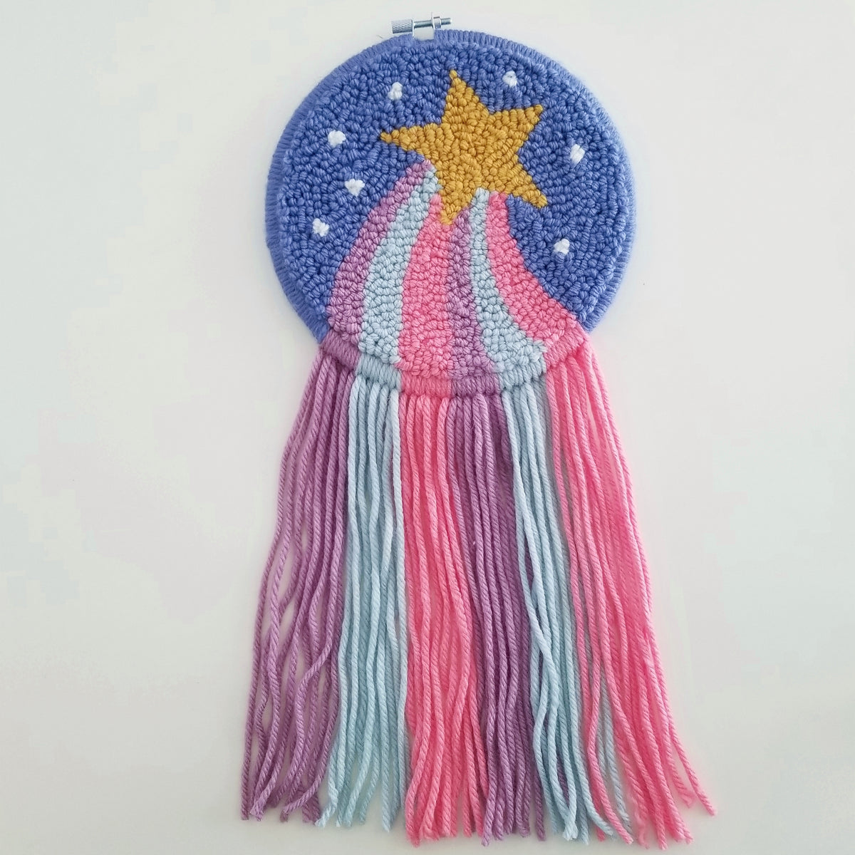 Wish Upon A Star - PDF Punch Needle Pattern by Punch Needle World